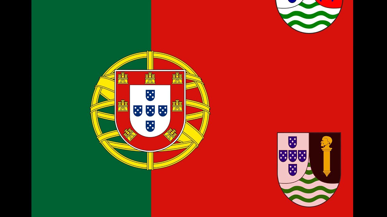 Portuguese Colonial Flags Animation