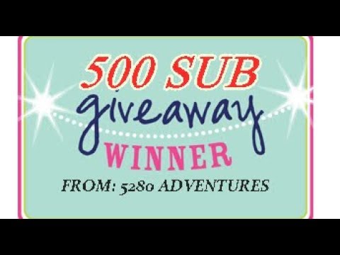 AND THE WINNER OF THE 500 SUBSCRIBER RANDOM ACT OF KINDNESS IS....