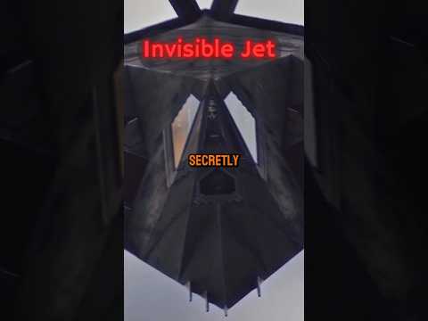 F-117 Nighthawk: The Secret Stealth Fighter That Disappeared from Radar! #america #jet #aviation