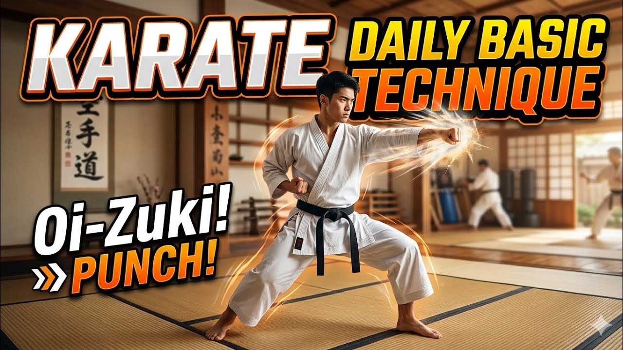 KARATE DAILY BASIC TECHNIQUES 😱😱