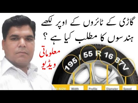 What Do The Numbers on The Tires Mean ? | Urdu / Hindi