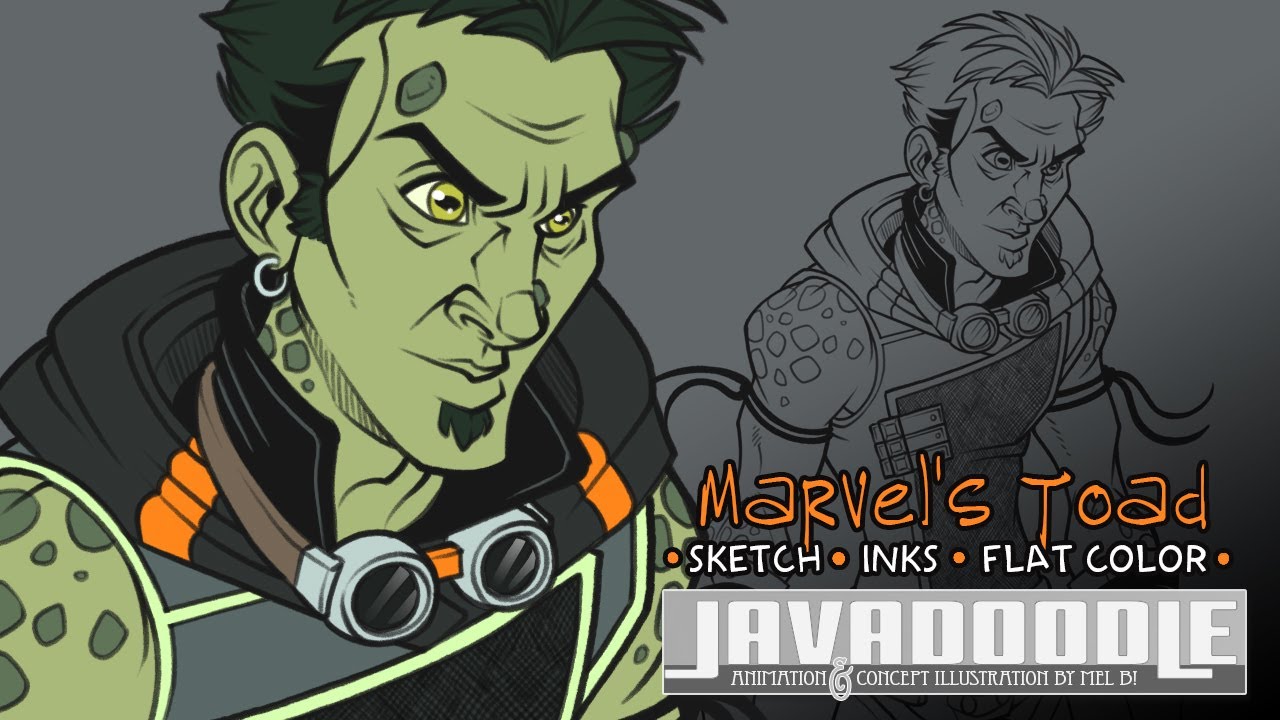 Character Design Exploration 002: Marvel's Toad