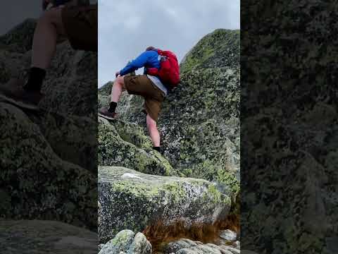 Hike to the Top of Maine in 34 Seconds | KATAHDIN!