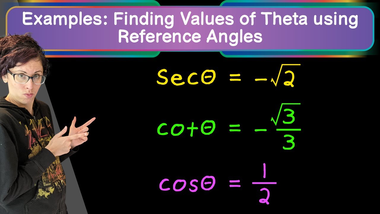 Examples: Finding Values of Theta using Reference Angles