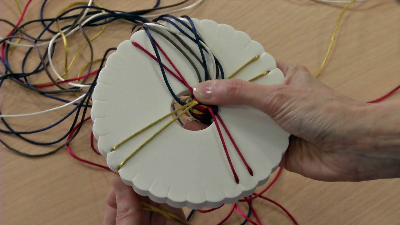 Learn Kumihimo, a Japanese Braiding Technique