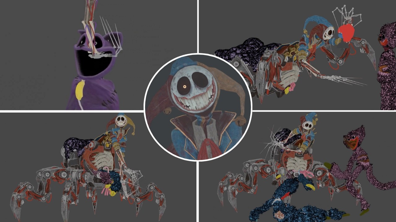 The Prototype All Animations Behind The Scenes (CHAPTERS 2-5)
