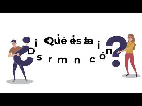 ¿Sabes qué es la discriminación?