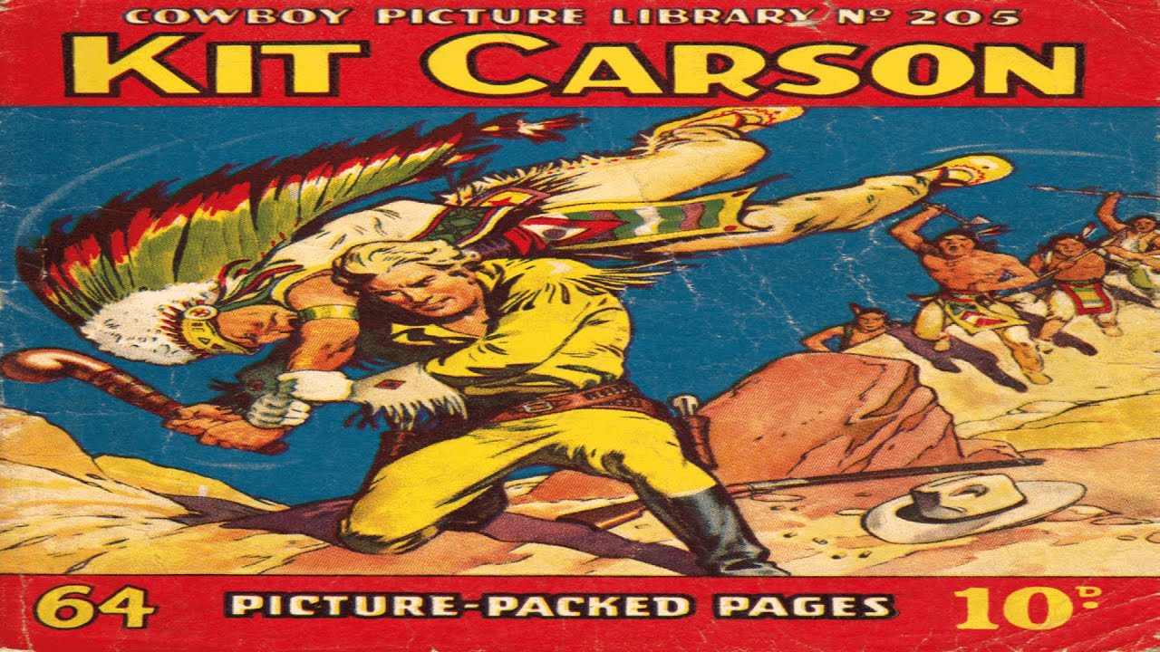 Cowboy Picture Library 205 Kit Carson and the Prairie Comix Book Movie