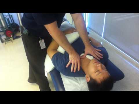 SC Joint Posterior Glide Mobilization