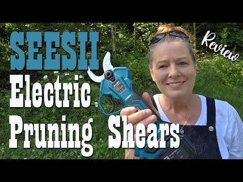 SeeSii Electric Pruning Shears ~ Review