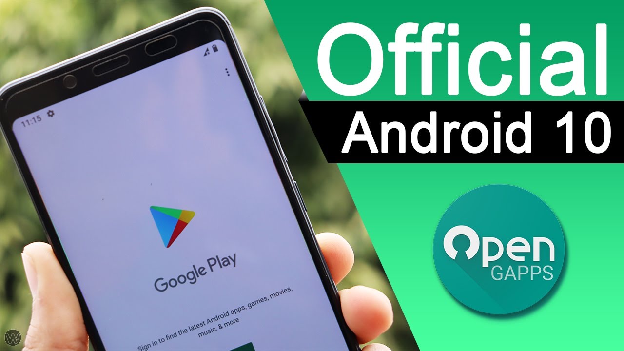How To Install Official Open Gapps On Android 10 ROMs