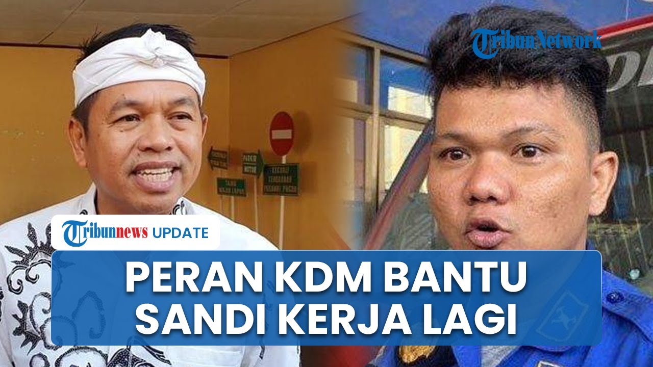 Ada Campur Tangan Dedi Mulyadi, Sandi Butar Butar Kini Bisa Kerja Lagi Jadi Petugas Damkar Depok ...