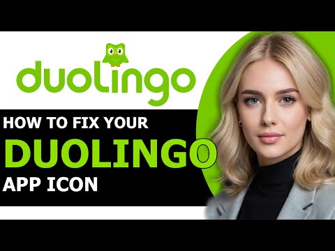 How to Quickly Fix Your Duolingo App Icon 2024! (FULL GUIDE)
