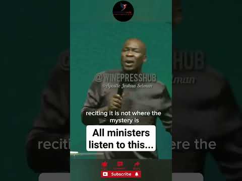 If you are a Minister of the Gospel listen|APOSTLEJOSHUASELMAN#winepresshub#koinoniaglobal#Ministers
