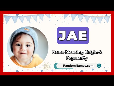 Jae - Baby Boy Name Meaning, Origin & Popularity - RandomNames.com