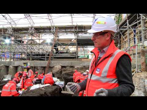 Crossrail archaeology: Bedlam dig begins at Liverpool Street station