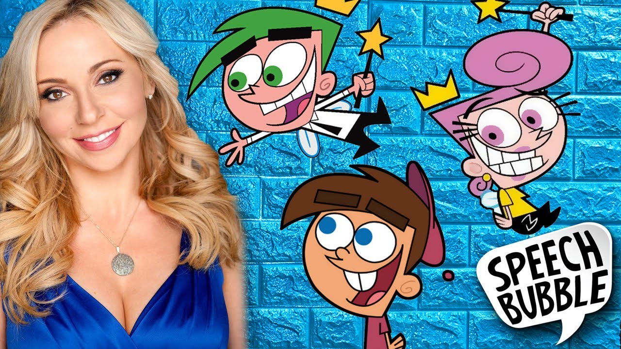 Tara Strong and Butch Hartman BEHIND THE SCENES on Fairly OddParents