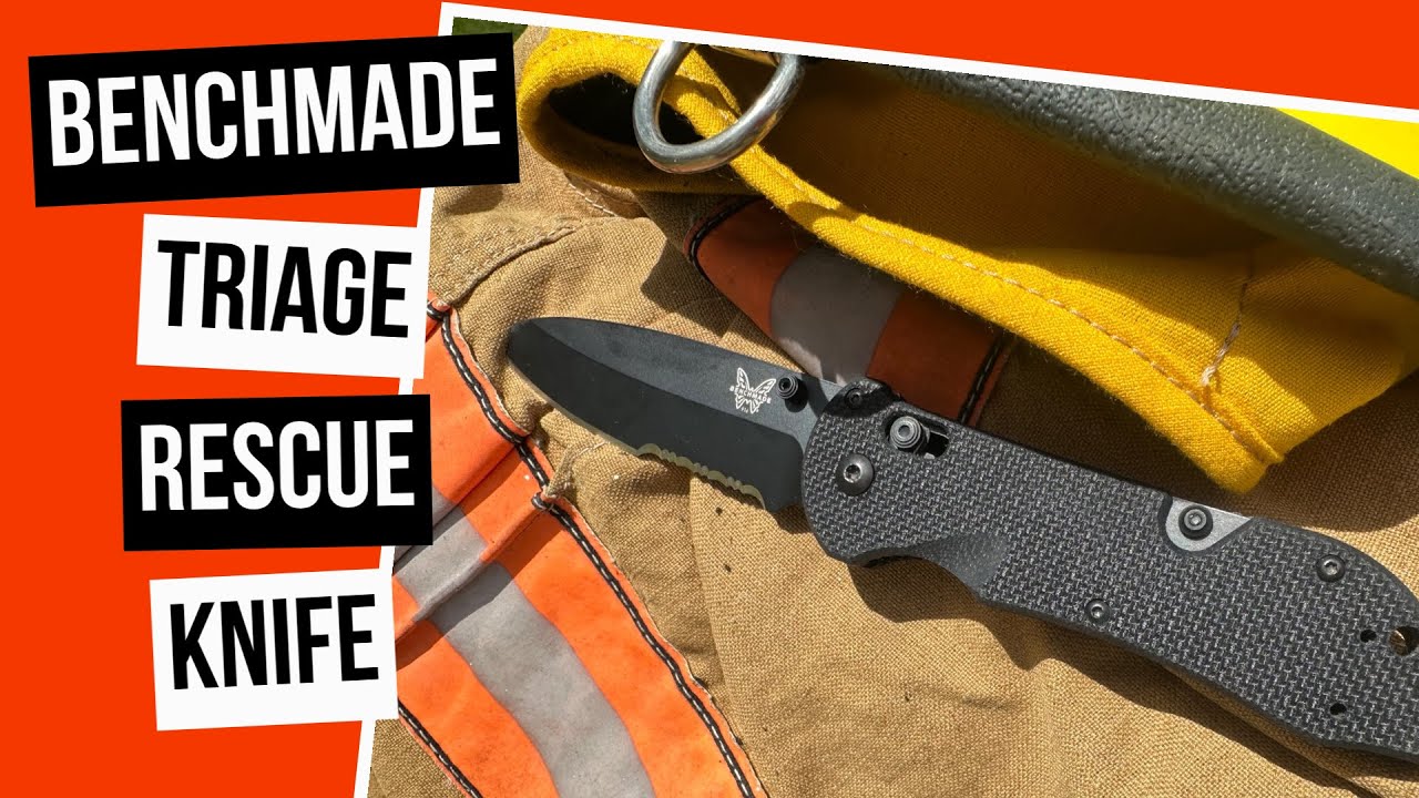 EDC Update Benchmade Triage 916SBK- Loaded with 3 First Responder tools