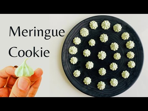 Meringue cookies | French meringue cookie