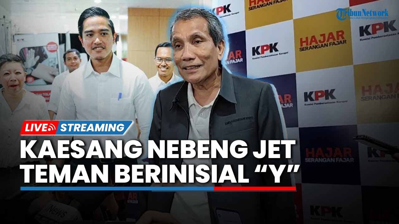 Penjelasan KPK usai Kaesang ke Gedung Merah Putih soal Jet Pribadi ...