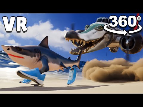 360° VR Tralalero Tralala & Bombardino Crocodilo