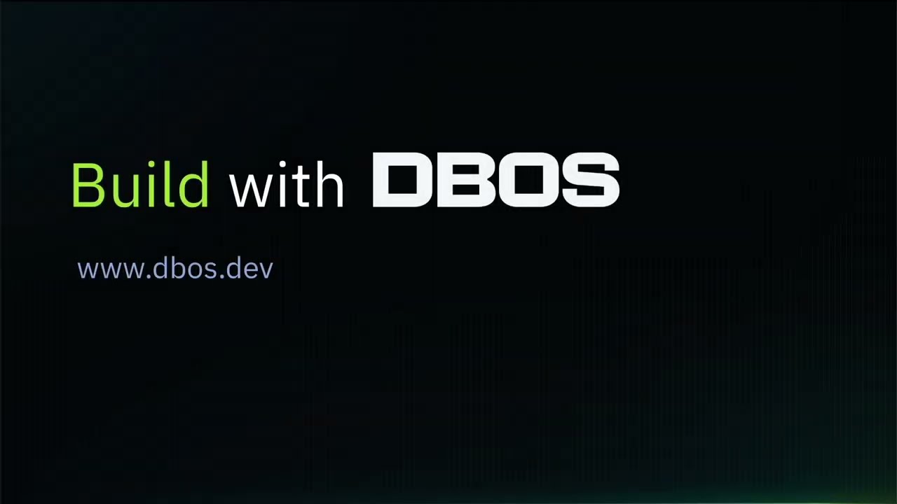 Introduction to DBOS
