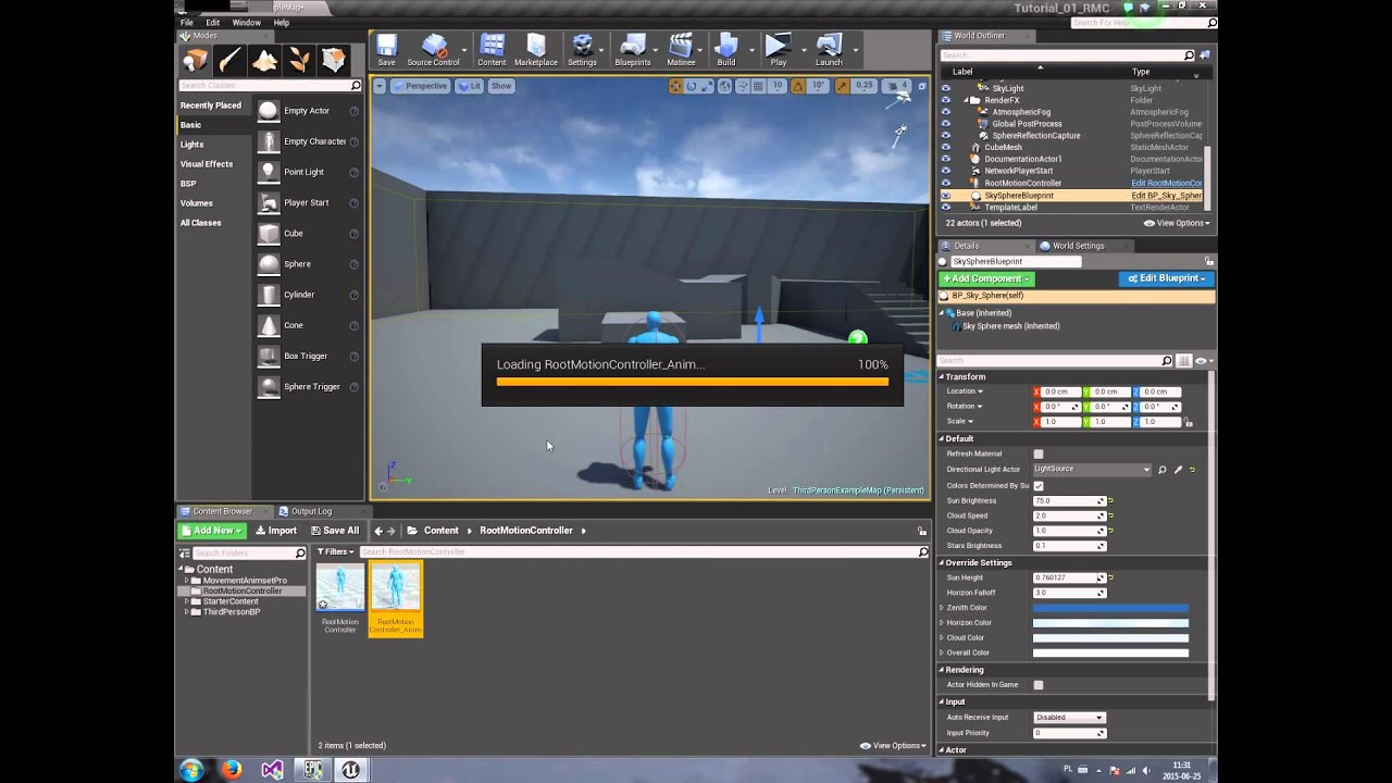 [Tutorial] UE4 Root Motion Controller 02 - More movement features