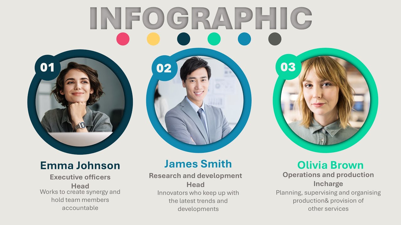 Create Animated Infographic Slides in PowerPoint | Animation and Transition Tips 🔥