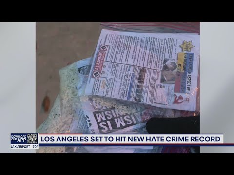 Los Angeles on pace to set hate crime record