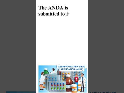 What is an Abbreviated New Drug Application ? #pharmaceutics #drugapproval