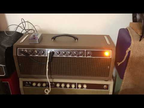 Brown face Fender Bandmaster/super 6g13 clone | Reverb