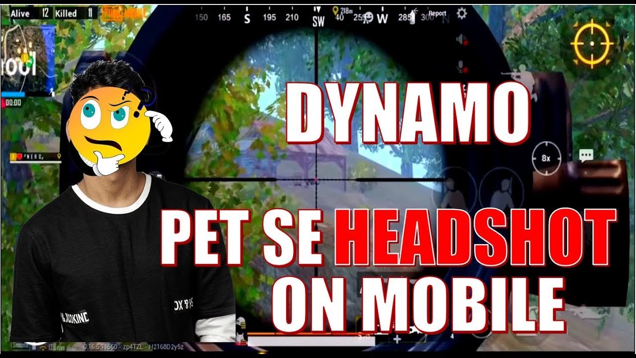 Dynamo Head shot on mobile. NERO