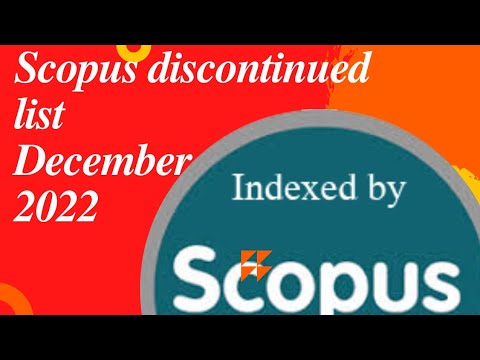 scopus newly added and discontinued journals 2023