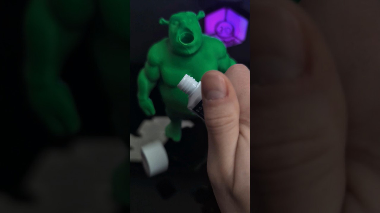 A must-have for your friends! – 3D Printed Shrek Toothpaste Extruder #3dprinting #creality #funny
