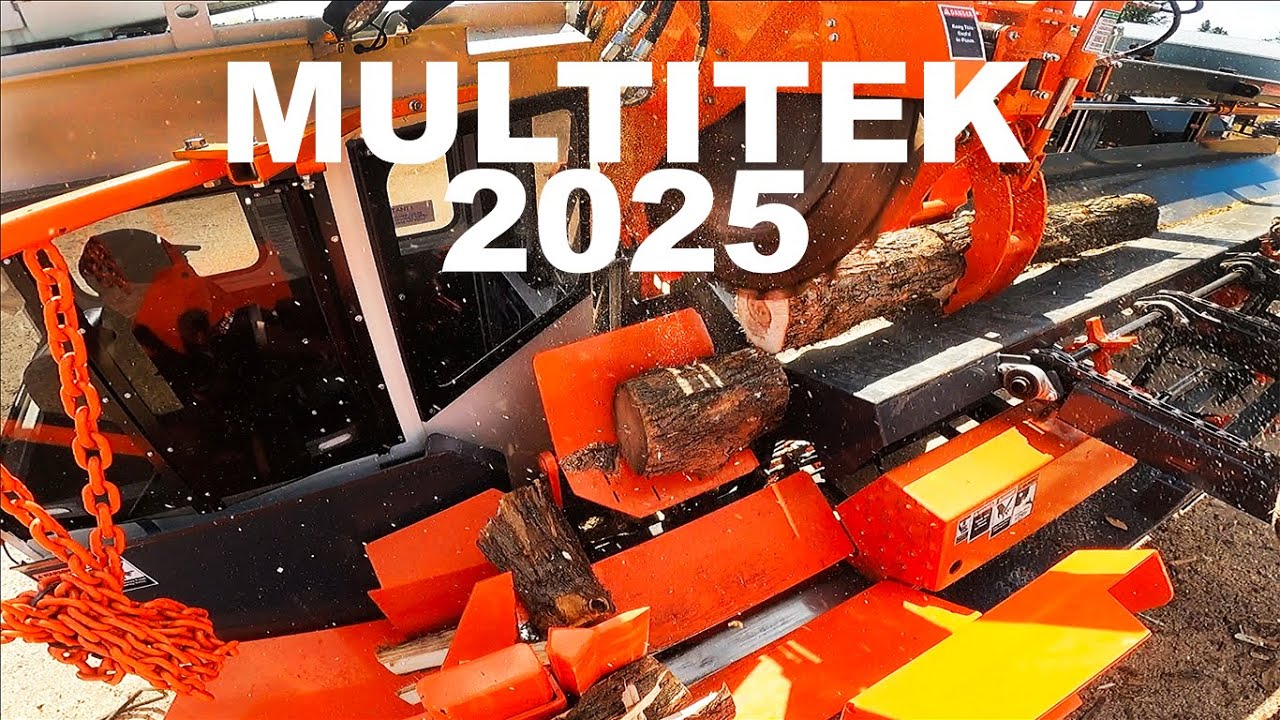 MULTITEK 2025LDCS FIREWOOD PROCESSOR!
