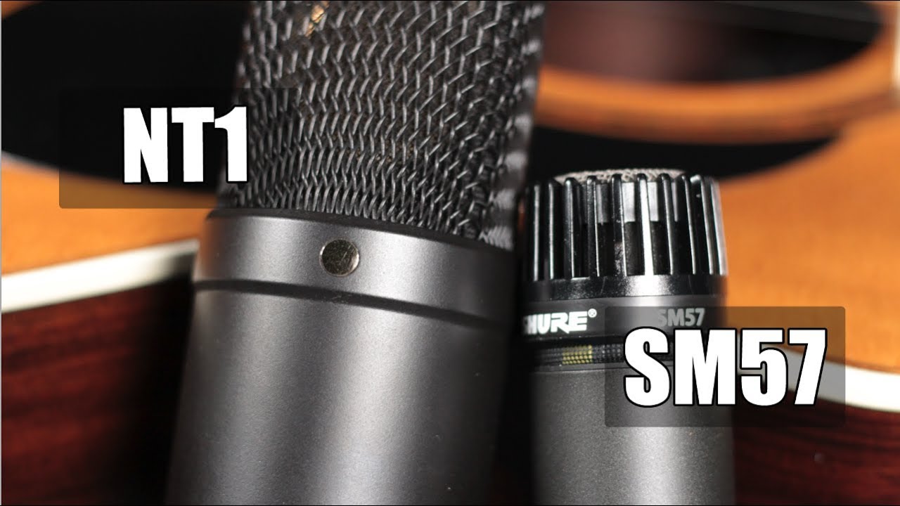 Rode NT1 vs Shure SM57 (acoustic guitar) (pt.1)