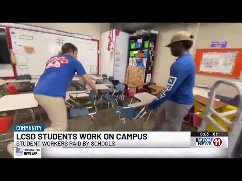 LCSD Students Work On-Campus Summer Jobs
