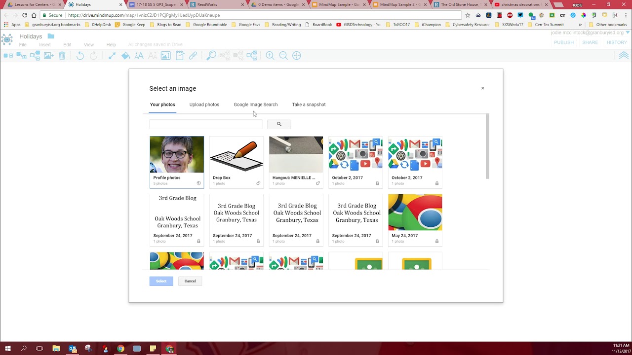 Using MindMup in Google Drive