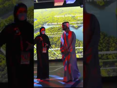 Sheikh Mohammed Bin Rashid Al Maktoum At DP World Pavilion #faz3 #expo2020 #fazza #dubaiexpo2020