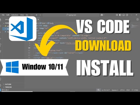 how to install vscode in window 10 | How to install visual studio code on windows 10 ,11