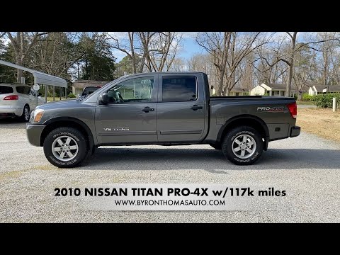 2010 Nissan Titan Crew Cab PRO-4X w/ 117K miles - ByronThomasAuto.com - Scotland Neck, NC