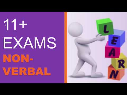 11 plus Exam Questions - Non-Verbal Reasoning Eleven Plus