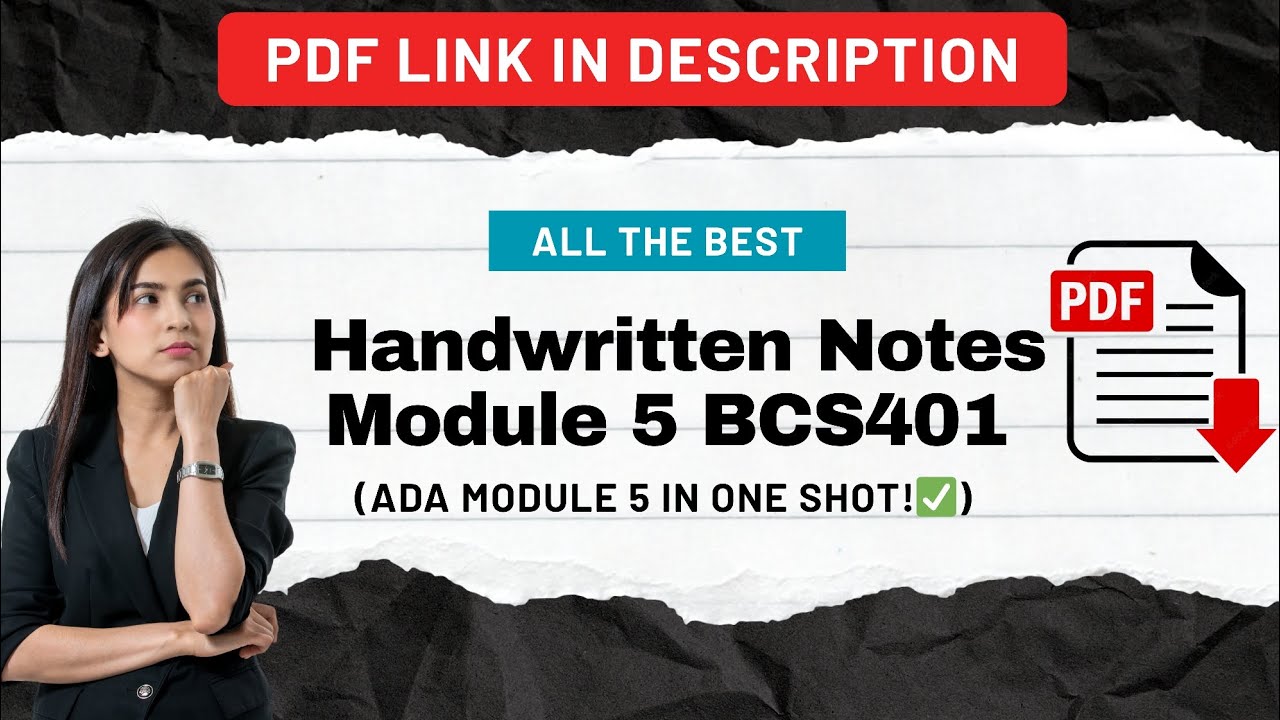 BCS401 Module 5 Handwritten Notes | DAA Very Important Questions with answers ✅ | VTU Must-Study PDF