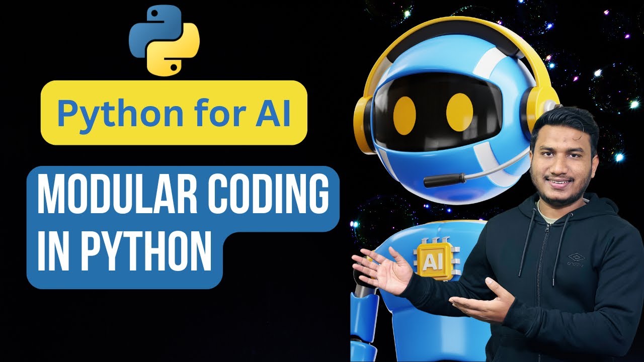 Modular Coding in Python | Python for AI #107