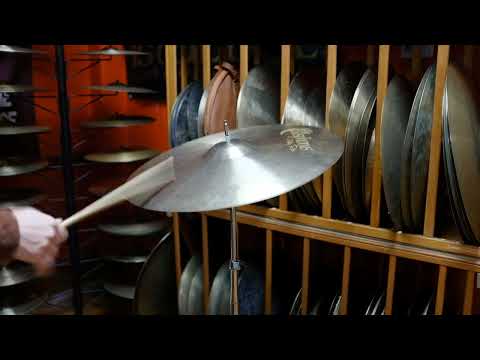 Used Bosphorus 21" Philly Ride Cymbal w/ Rivets 2050g | Reverb