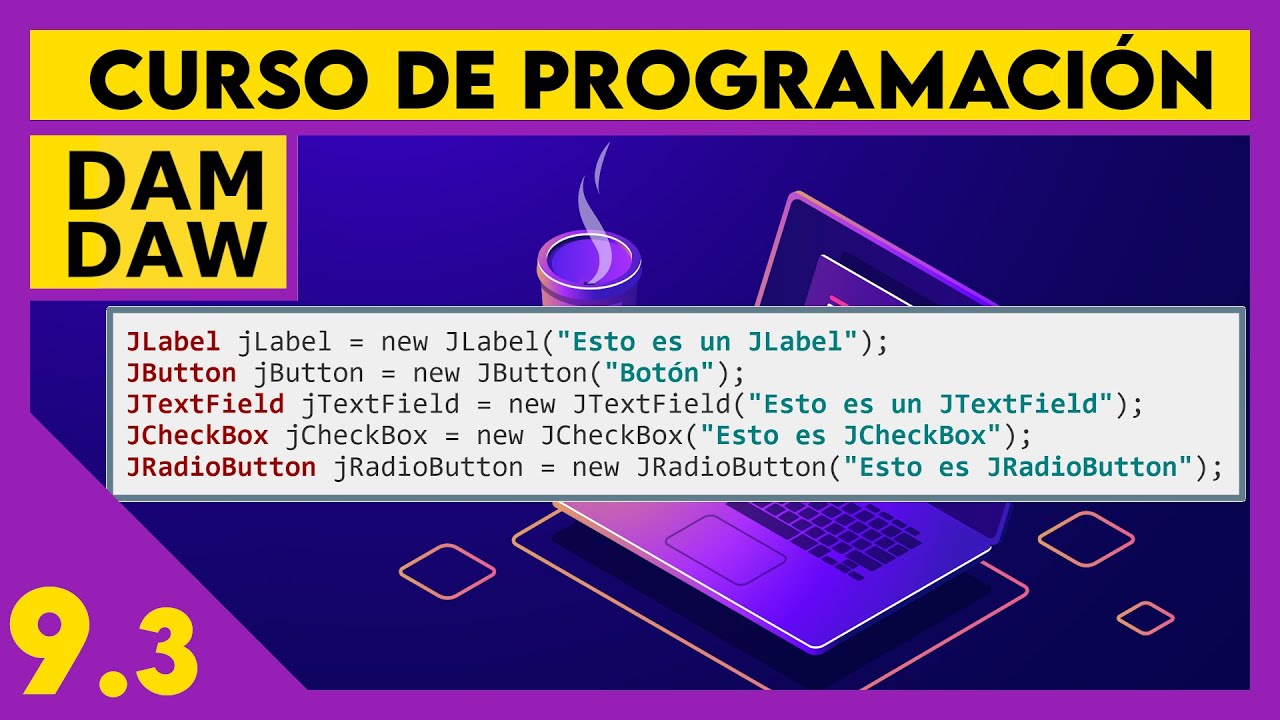 JAVA Swing: Componentes ☕ DAM - DAW