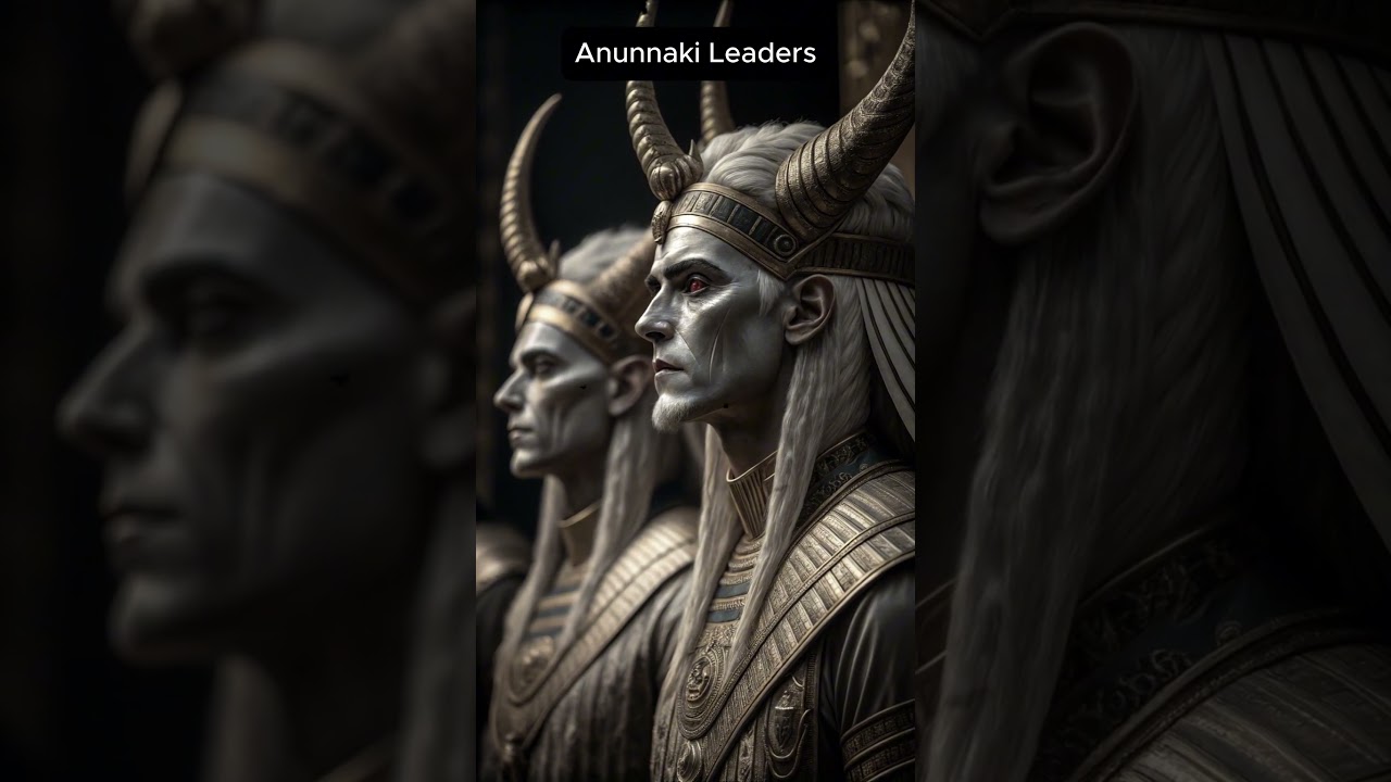 I asked AI to show me how the Anunnaki interacted with early humans #anunnaki #aliens #aiart