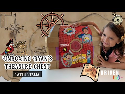 Unboxing Ryan's Treasure Chest with Italia