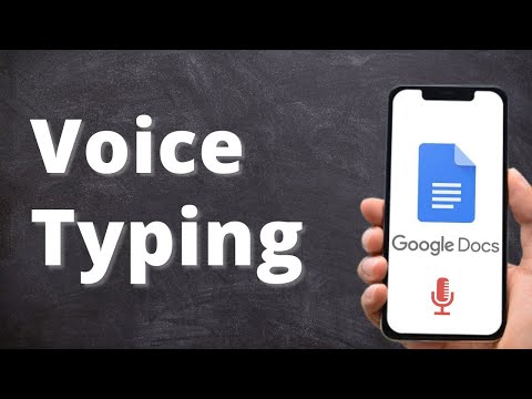 How to use Voice Typing in Google Docs App?