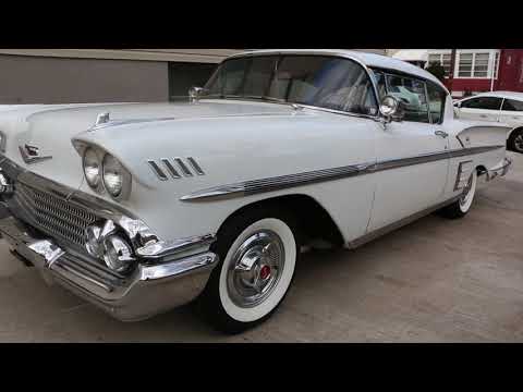 $40,000 - 1958 Chevrolet Impala For Sale~348 Tri Power~Powerglide~Skirts